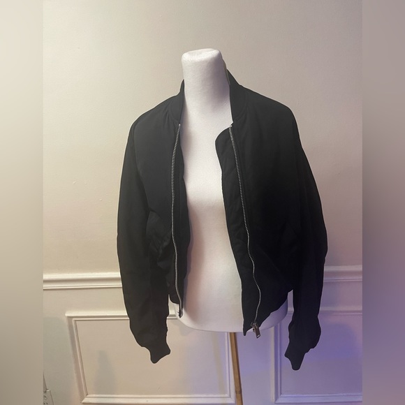 Divided | Jackets & Coats | Nwt Bomber Jacket With Orange Inner Liner ...